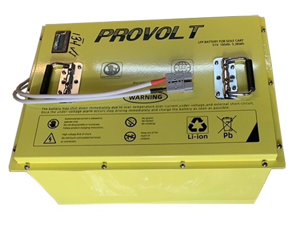 Golf Cart Lithium Battery Roypow Batteries Lithium Ion Battery
